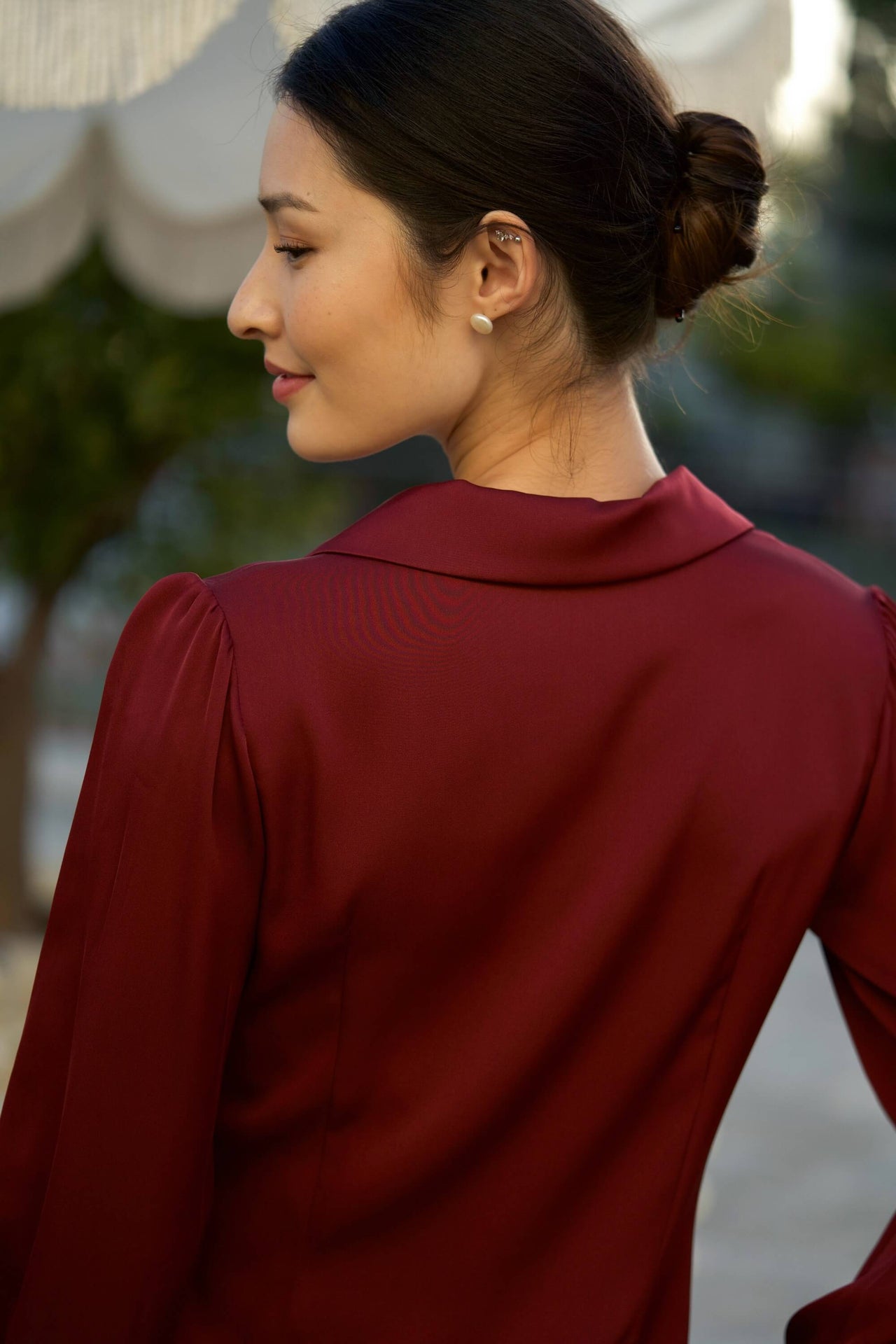 Stretch Silk Blouse Asya – Gaâla