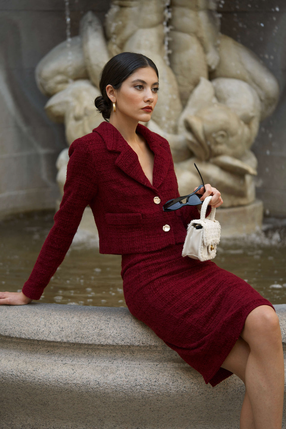 Tweed Two Piece Set Madina – Gaâla