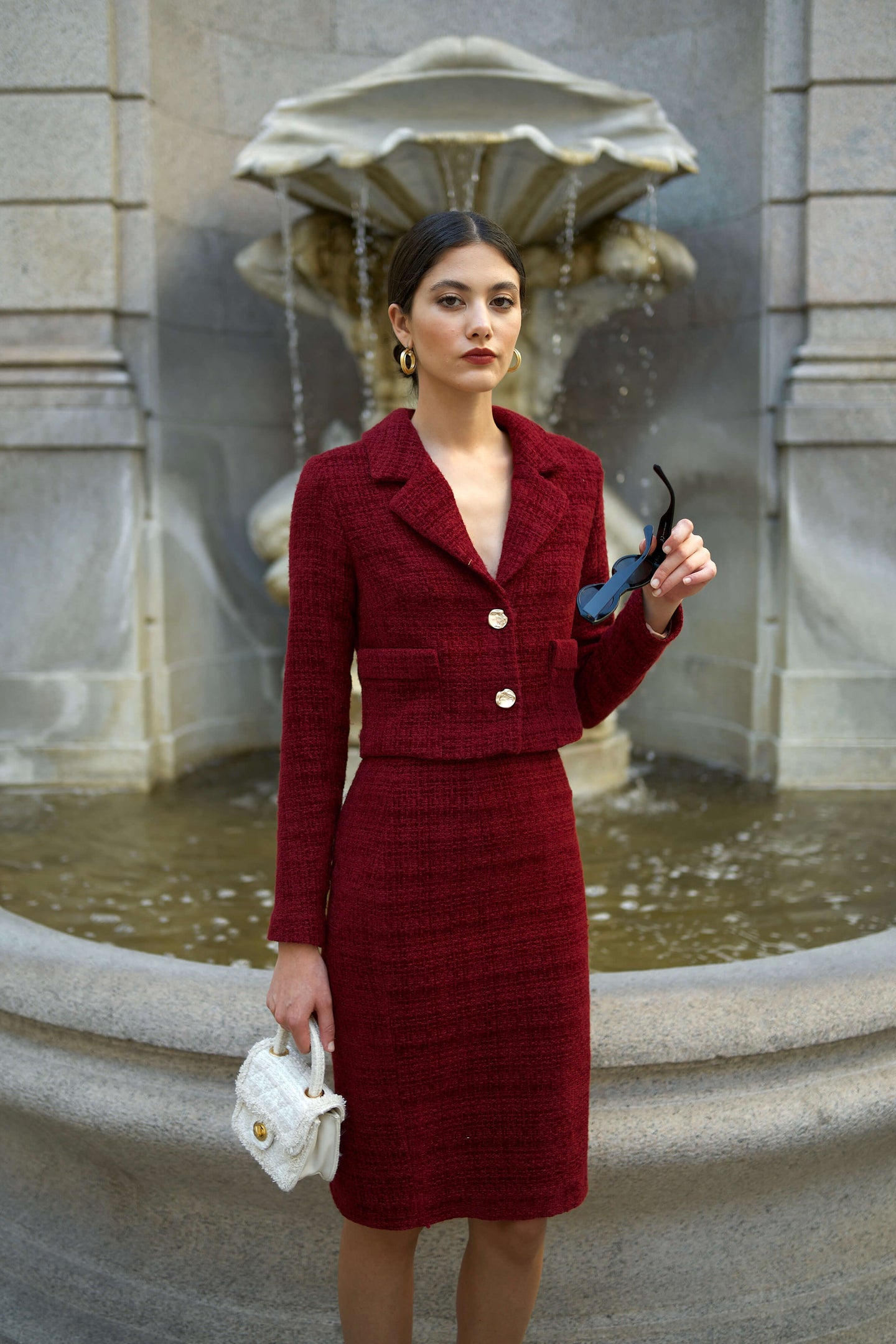 Tweed Two Piece Set Madina – Gaâla