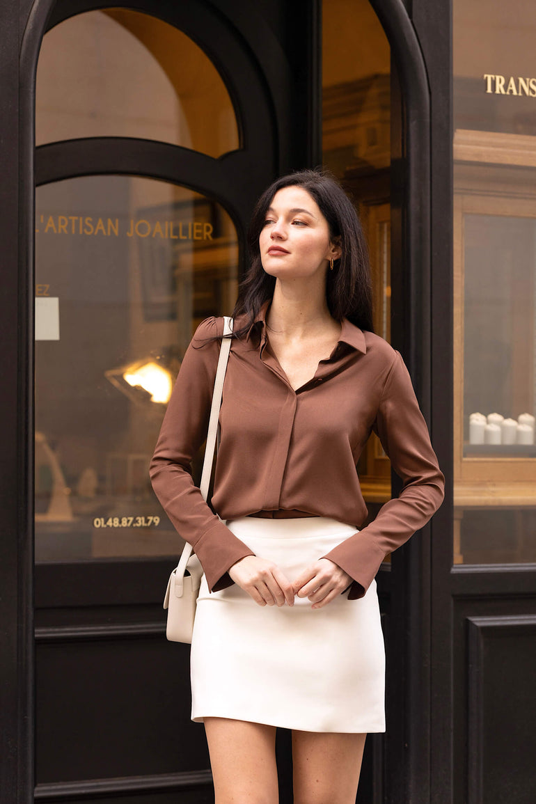 Women's Silk Blouses & Luxurious Silk Tops – Gaâla