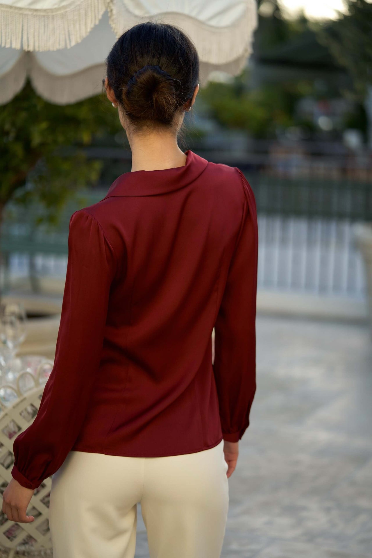 Stretch Silk Blouse Asya – Gaâla