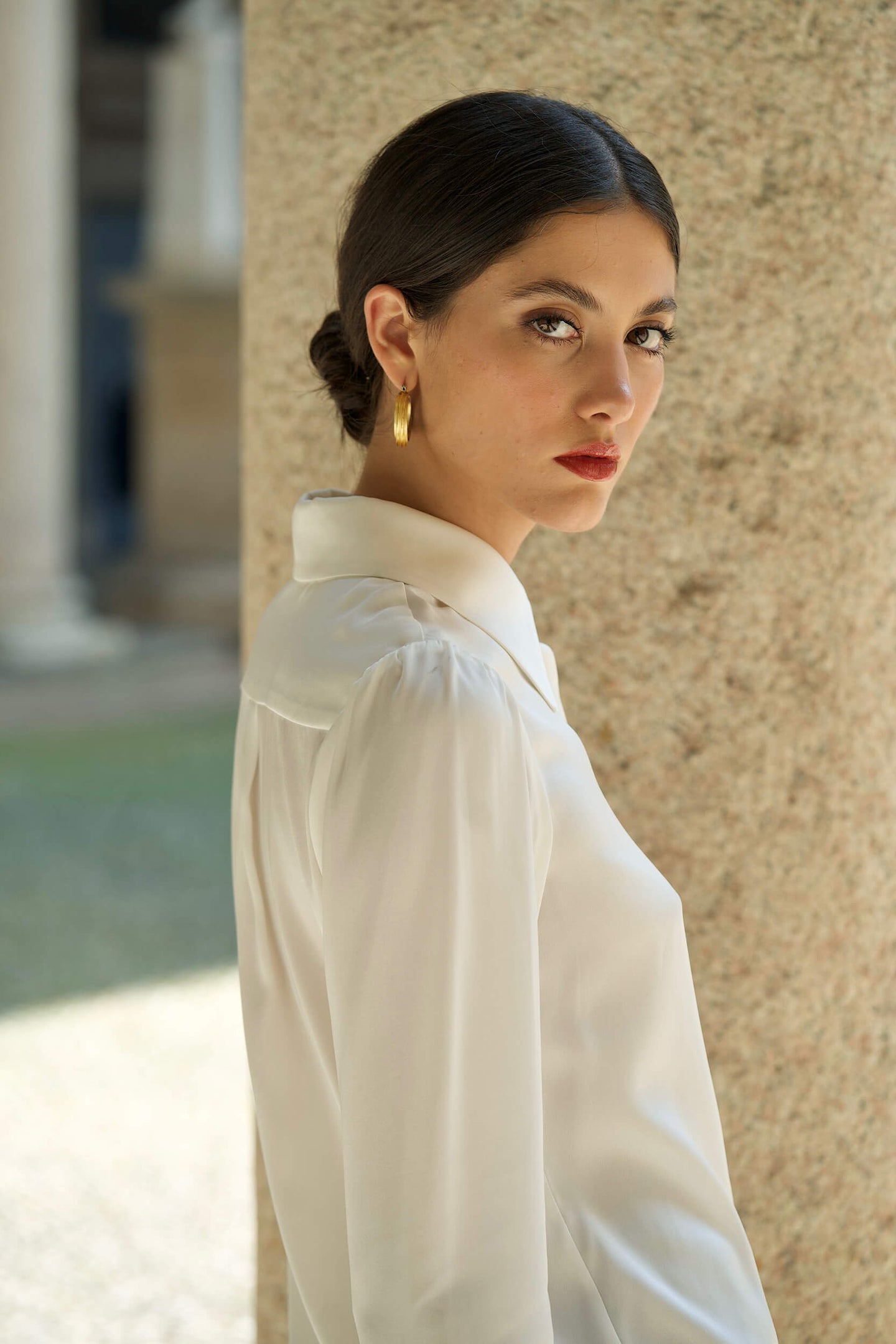 Alexandra Silk Blouse – Gaâla