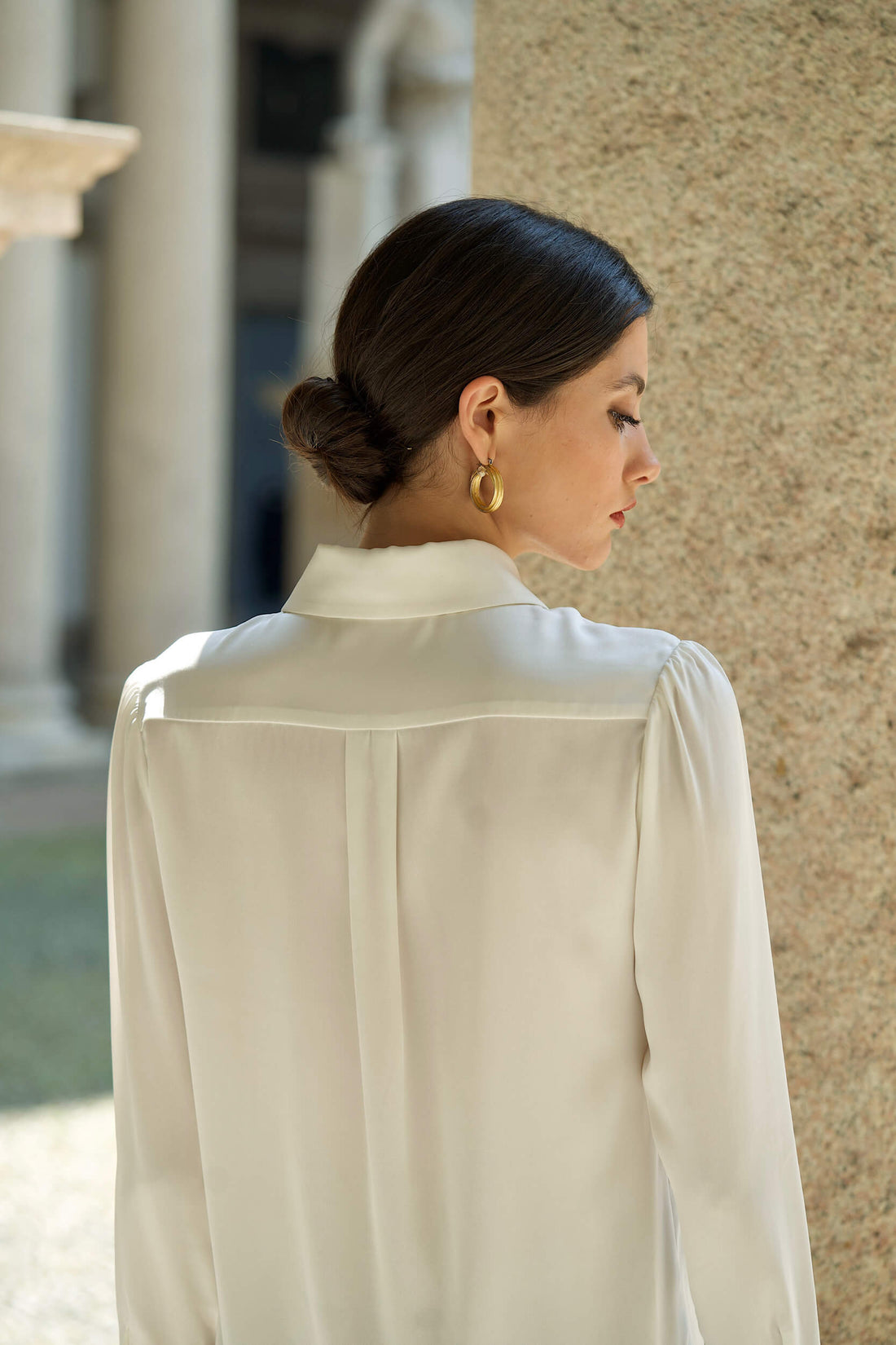 Alexandra Silk Blouse – GAÂLA – Gaâla