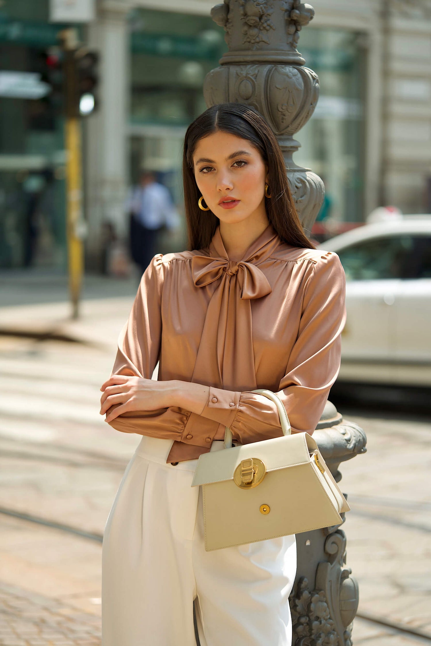 French Bow Blouse Lena – GAÂLA – Gaâla
