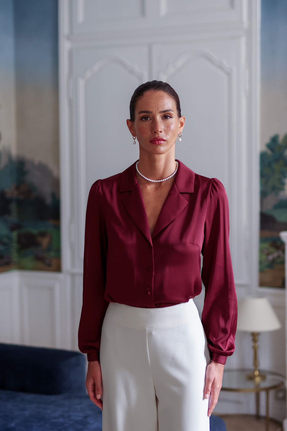 Stretch Silk Blouse Asya – Gaâla