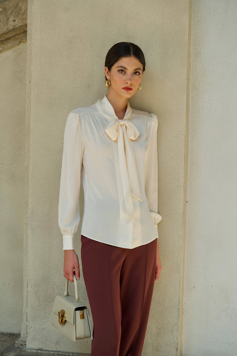 Shop Traditional French Silk Blouses – Gaâla