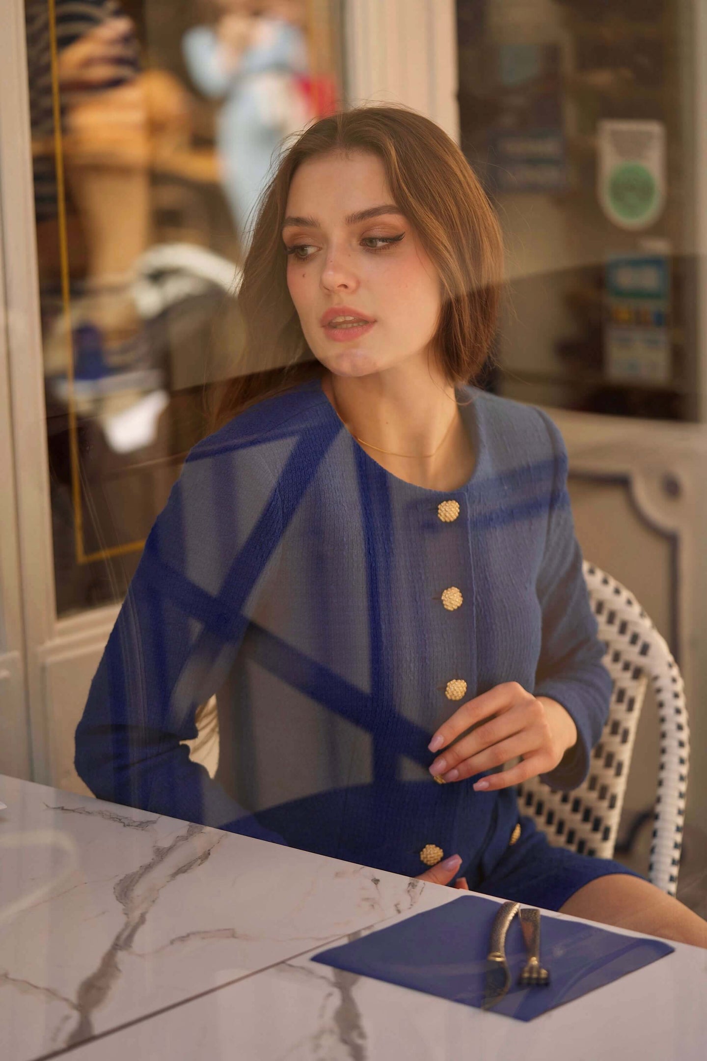 Blue Tweed Set Harmony – Gaâla